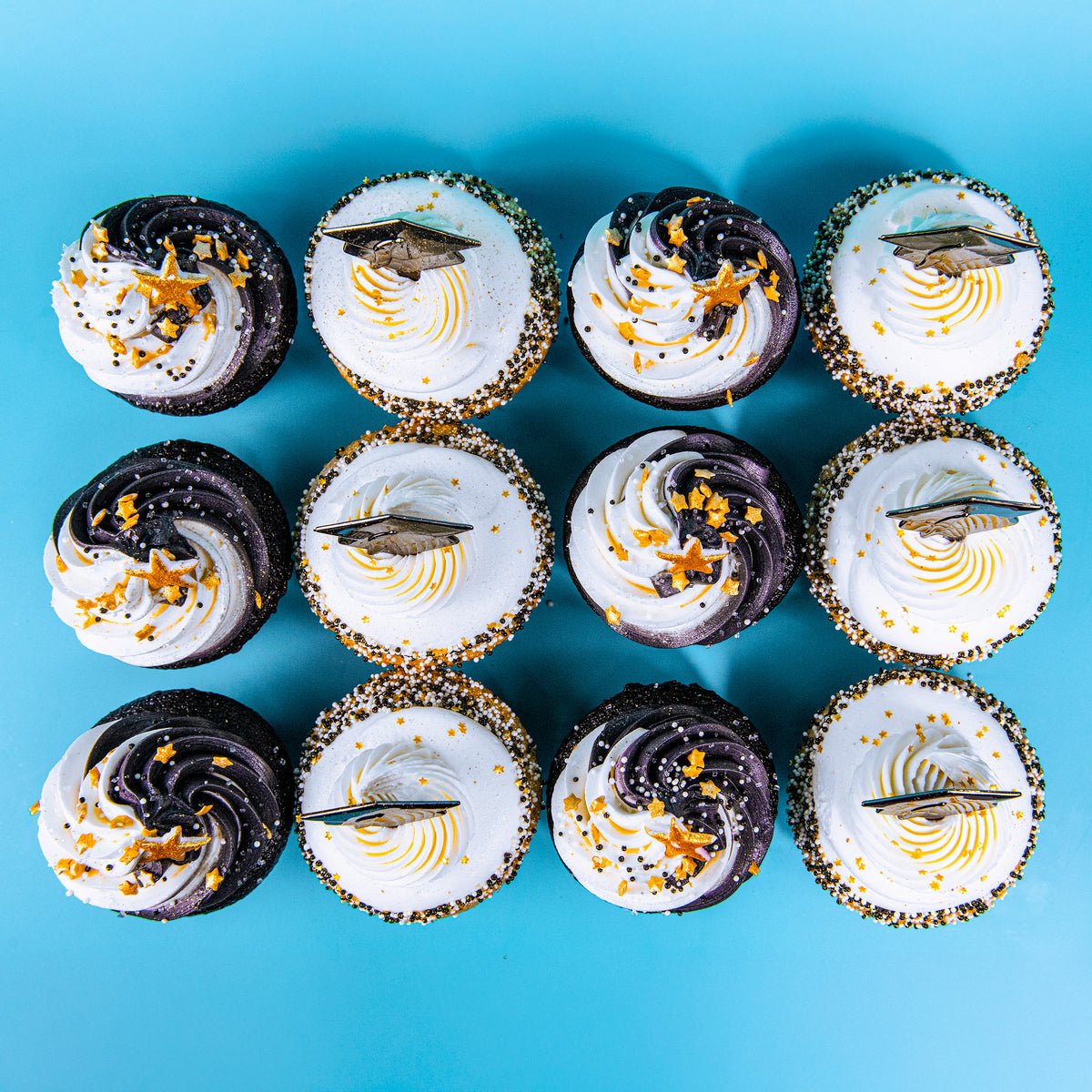 Congratulations Graduate Dozen – Trophy Cupcakes