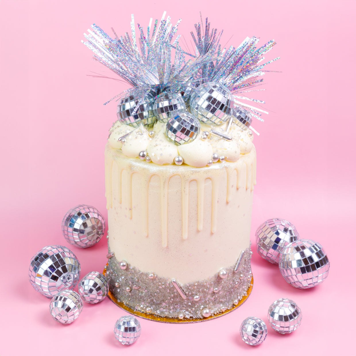 Disco Ball Cake! – Trophy Cupcakes