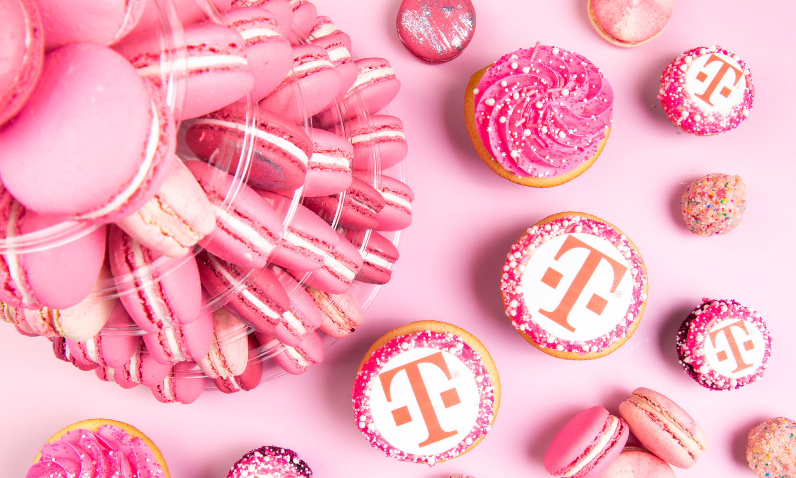 Branded Bites: Logo-Printed Cupcakes & Macarons | Trophy Cupcakes