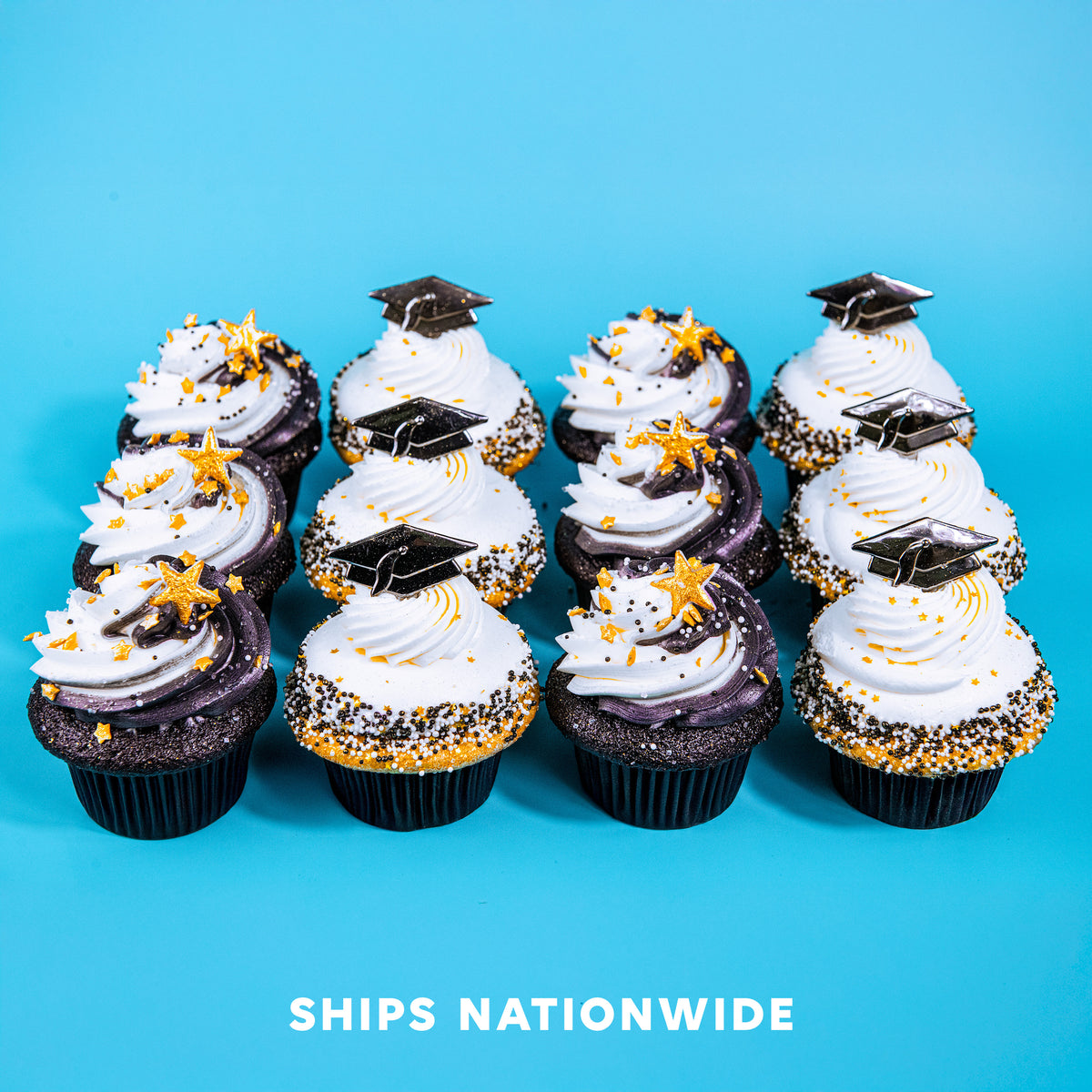 Congratulations Graduate Dozen – Trophy Cupcakes