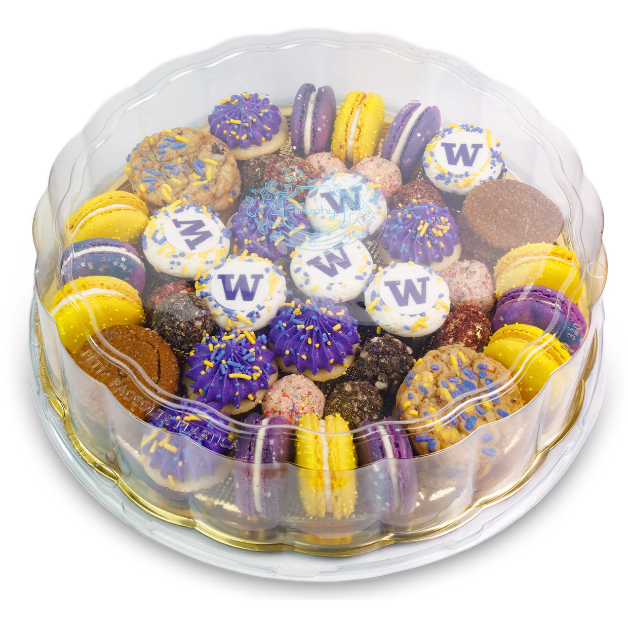 UW Party Platter – Trophy Cupcakes