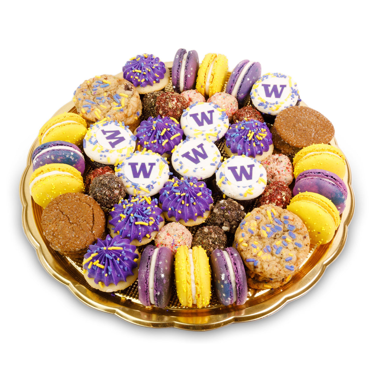 UW Party Platter – Trophy Cupcakes