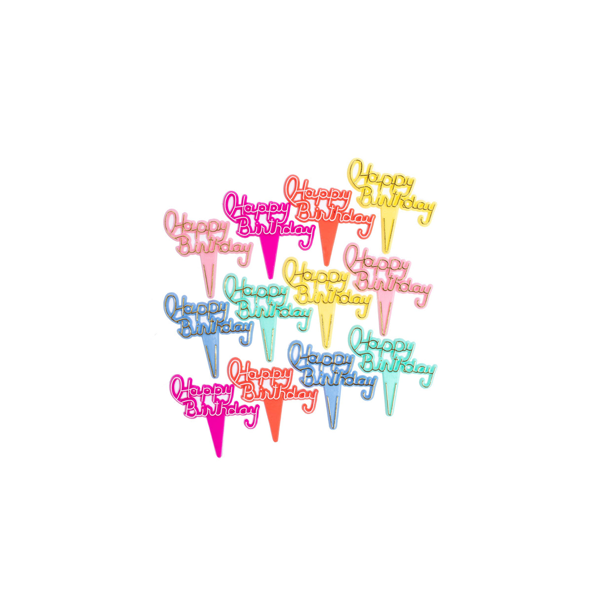 Birthday Cupcake Picks - Party Supplies – Trophy Cupcakes